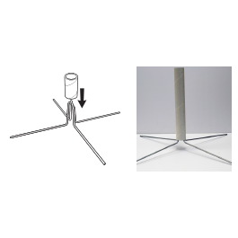 Large Wire Feet - STM Display Sales Inc