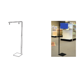 Pallet Sign Stands - STM Display Sales Inc
