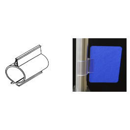 Tube Gripper, 1” Tube x 1½”L - STM Display Sales Inc