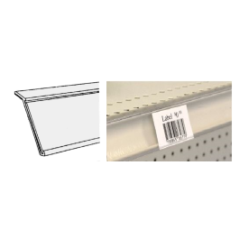 Adhesive Label Strips - Top Mount DHE30-48 - STM Display Sales Inc