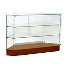 CLEARVISION CORNER SHOWCASE - STM Display Sales Inc