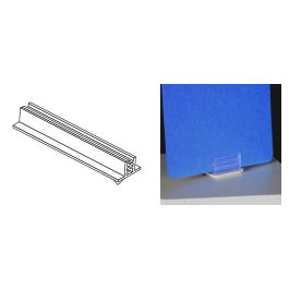 Upright Card Holder, 96”L - STM Display Sales Inc