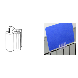 Wire Basket Pen Clip 1”L - STM Display Sales Inc