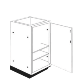 Closed Storage Unit - STM Display Sales Inc