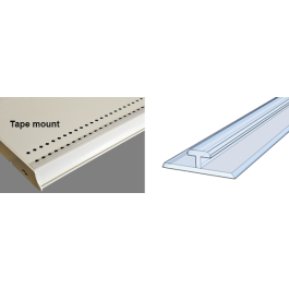REAR & FRONT RAILS FOR PUSHERS & DIVIDERS - STM Display Sales Inc